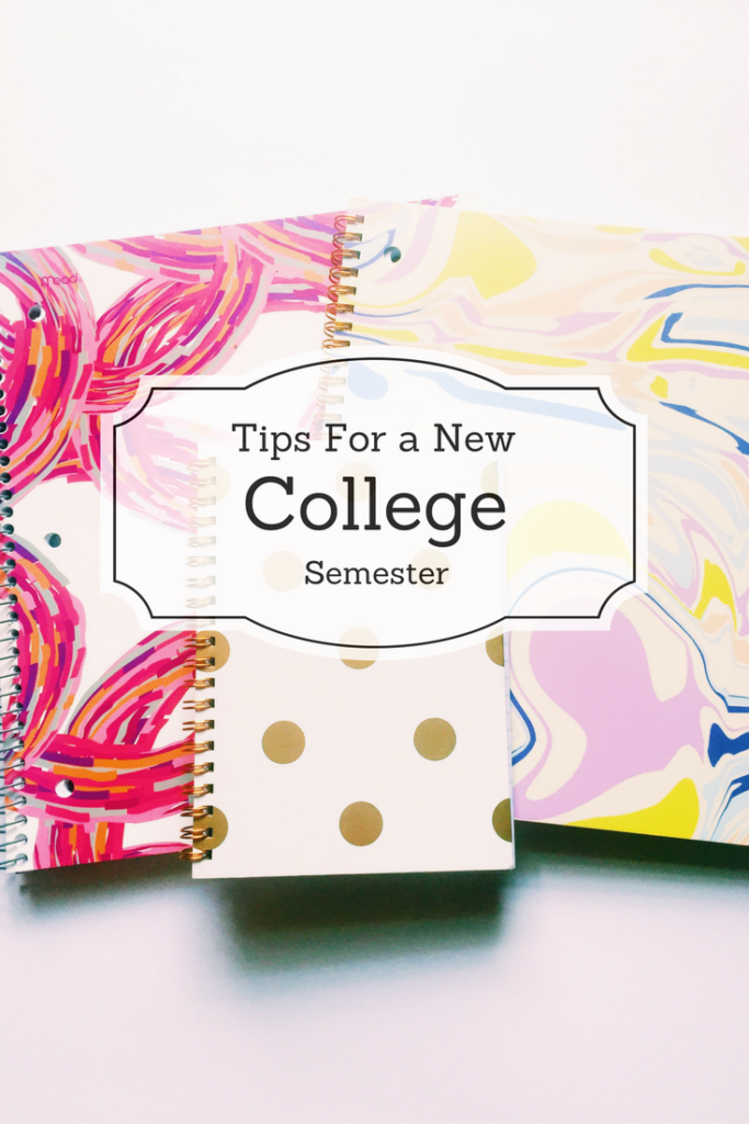 Tips For A New College Semester - Absolutely Ariana